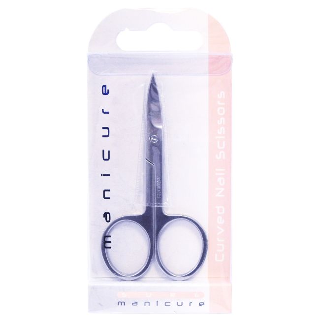 Cuticle Scissors Curved Professional Manicure Nail Scissors 9cm ...